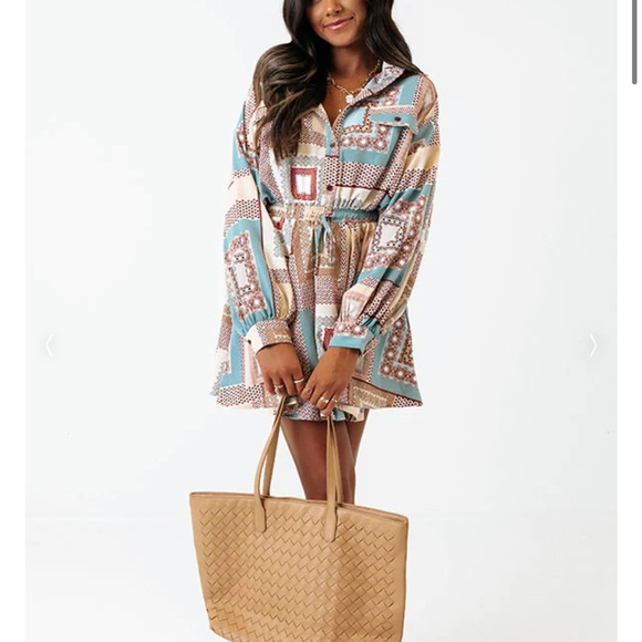 Dresses | Nwt 1x Dress With Design | Poshmark